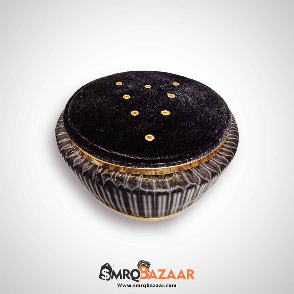 Black & Gold saqib shami islamic cap – SMRQ Bazaar